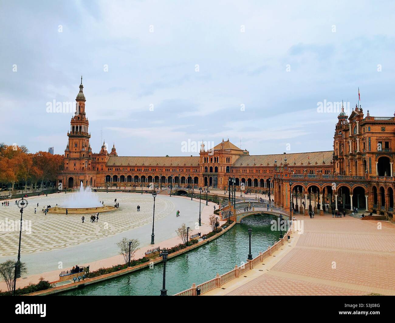 Sevilla plaza de espana hi-res stock photography and images - Alamy