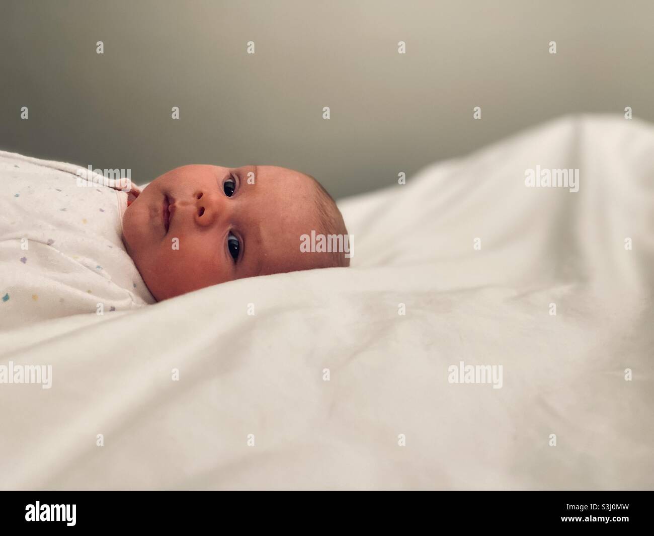 Infant stare hi-res stock photography and images - Alamy