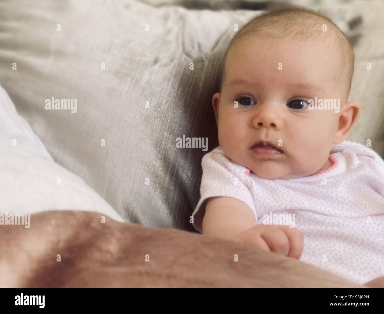 Interested baby hi-res stock photography and images - Alamy