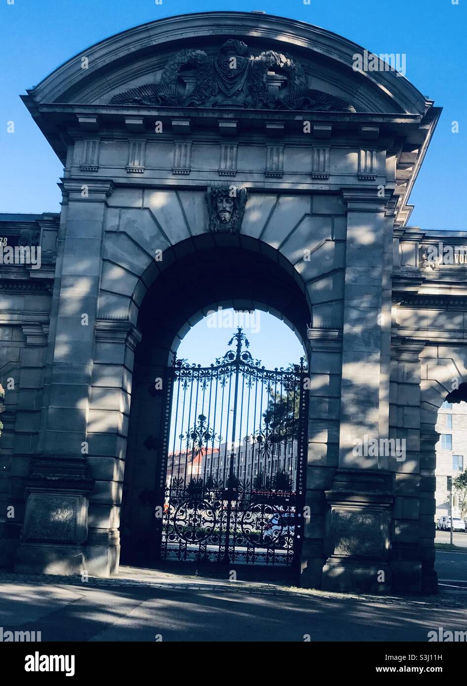 The great gates hi-res stock photography and images - Alamy