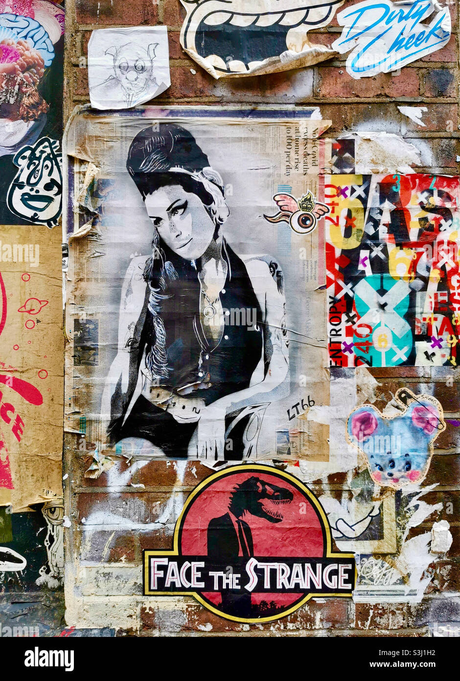 Amy Winehouse Graffiti High Resolution Stock Photography and Images - Alamy