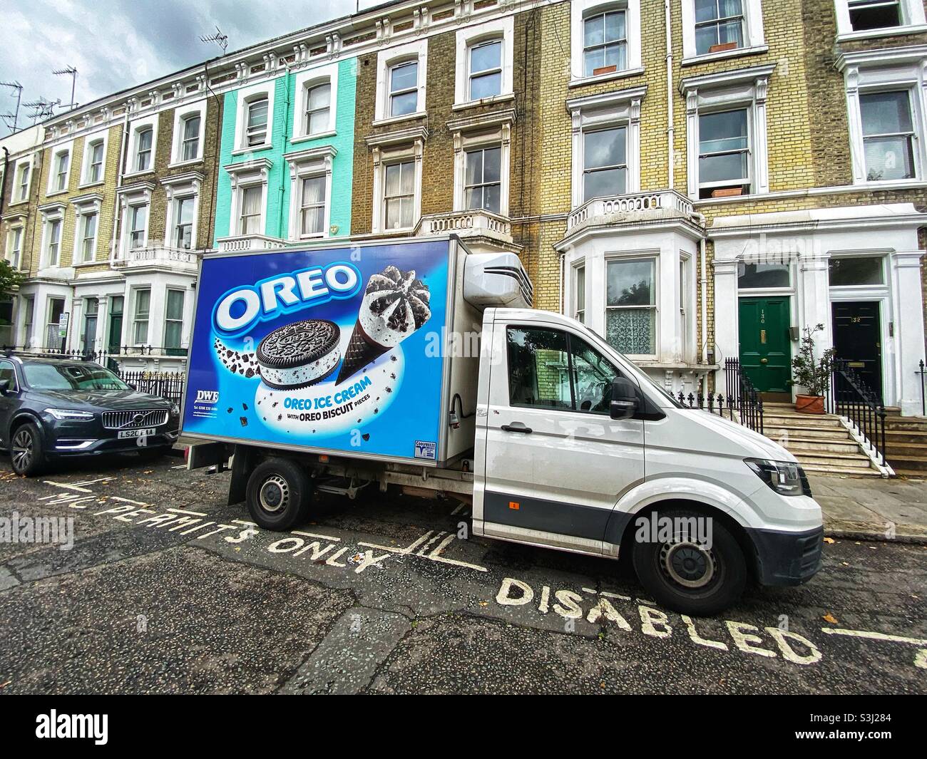 An Oreo Van in London , September 2021 Stock Photo - Alamy