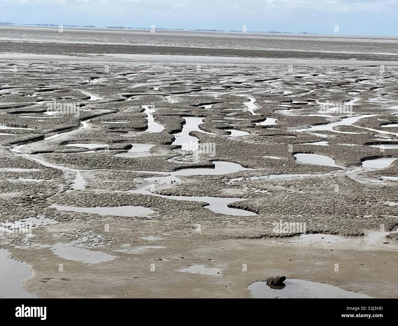 Beach mudflats hi-res stock photography and images - Alamy