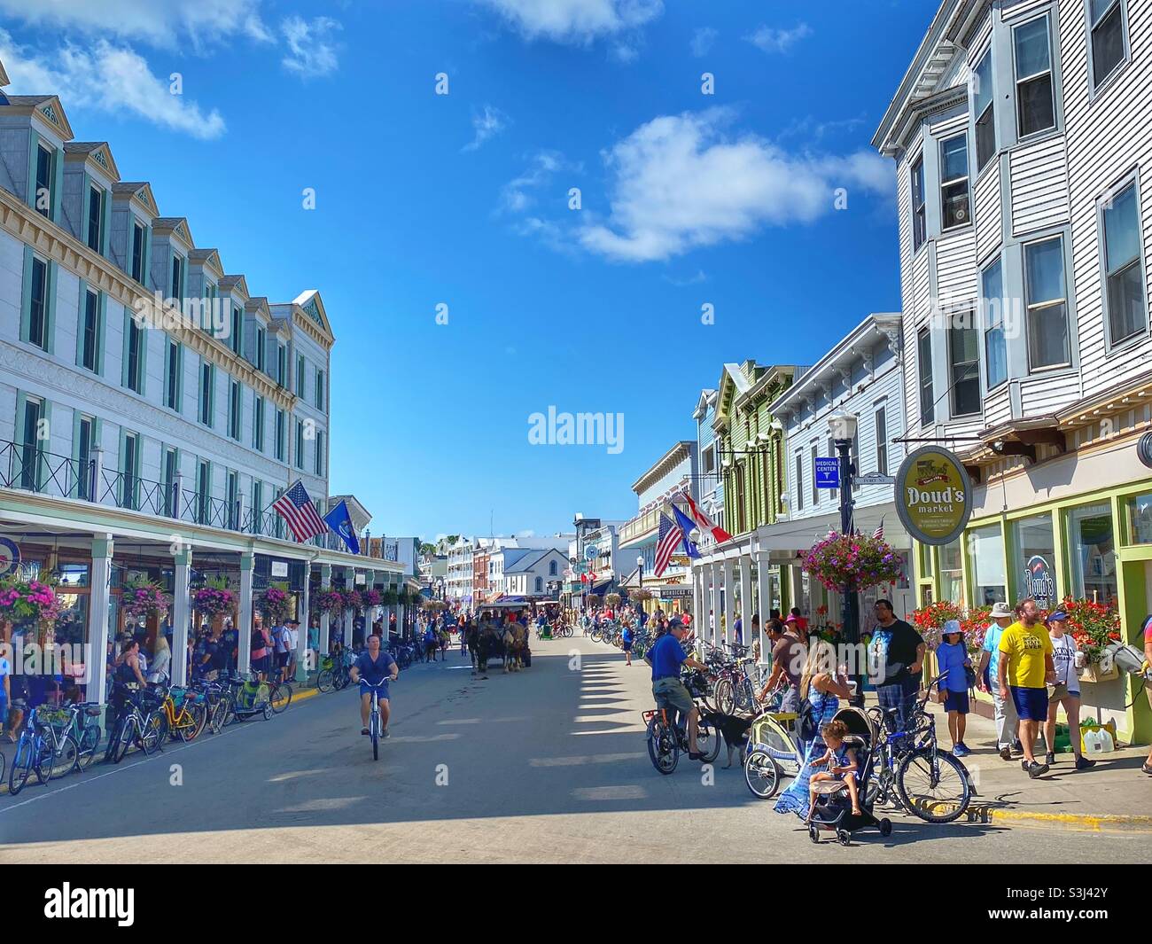 Mackinac island horse hi-res stock photography and images - Alamy