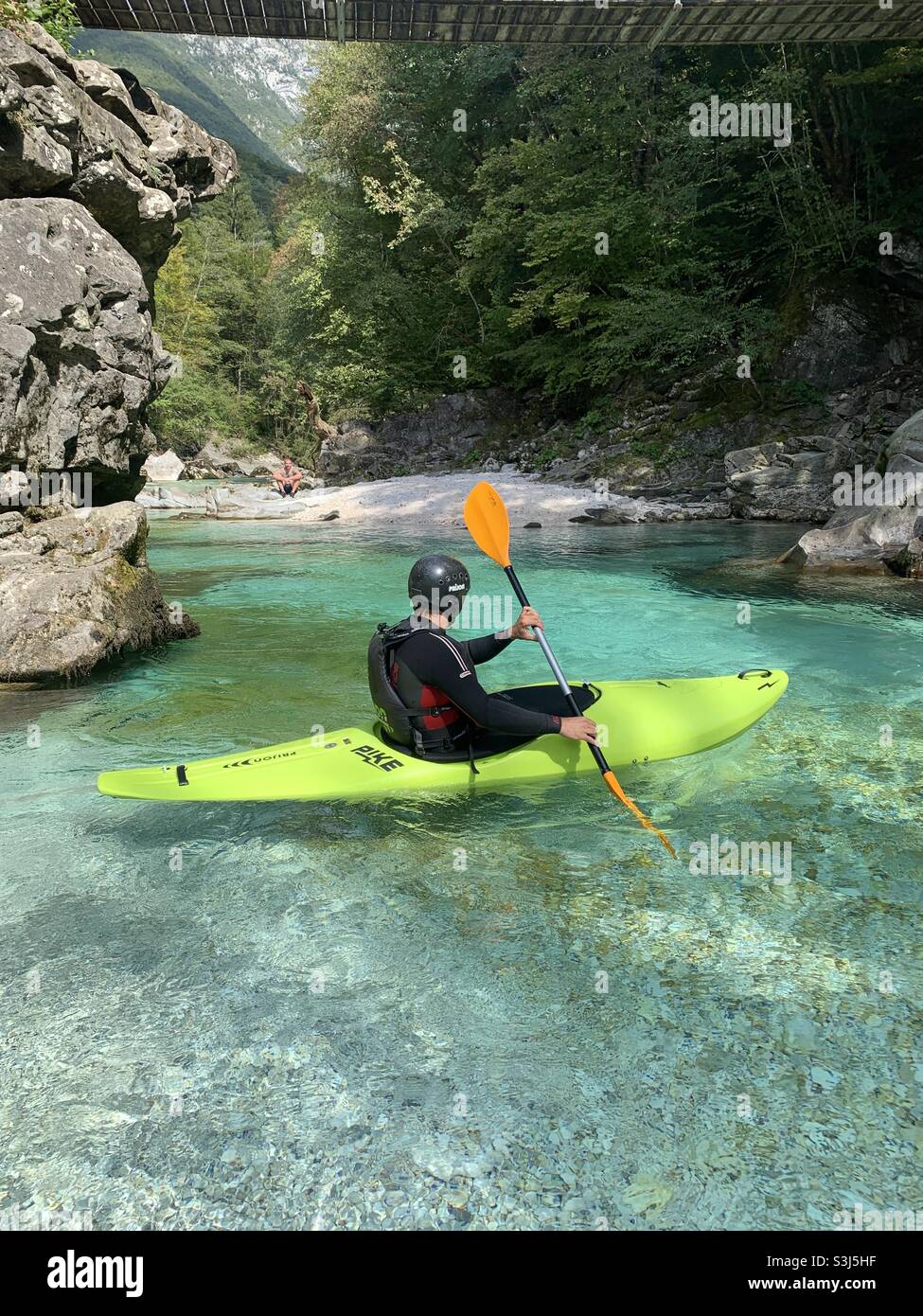 Soca valley and kayak hi-res stock photography and images - Alamy