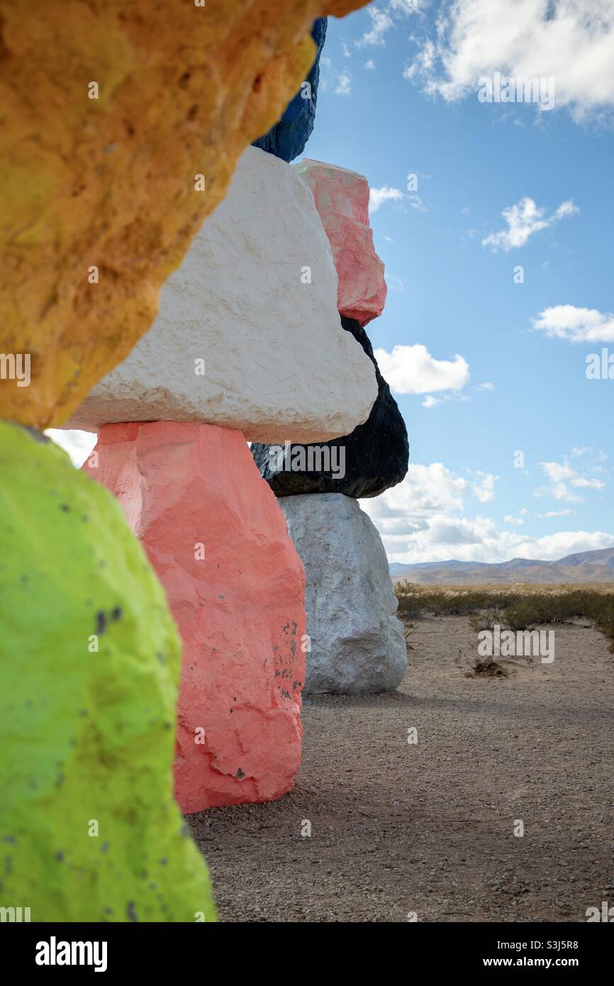 Seven magic mountains hi-res stock photography and images - Alamy
