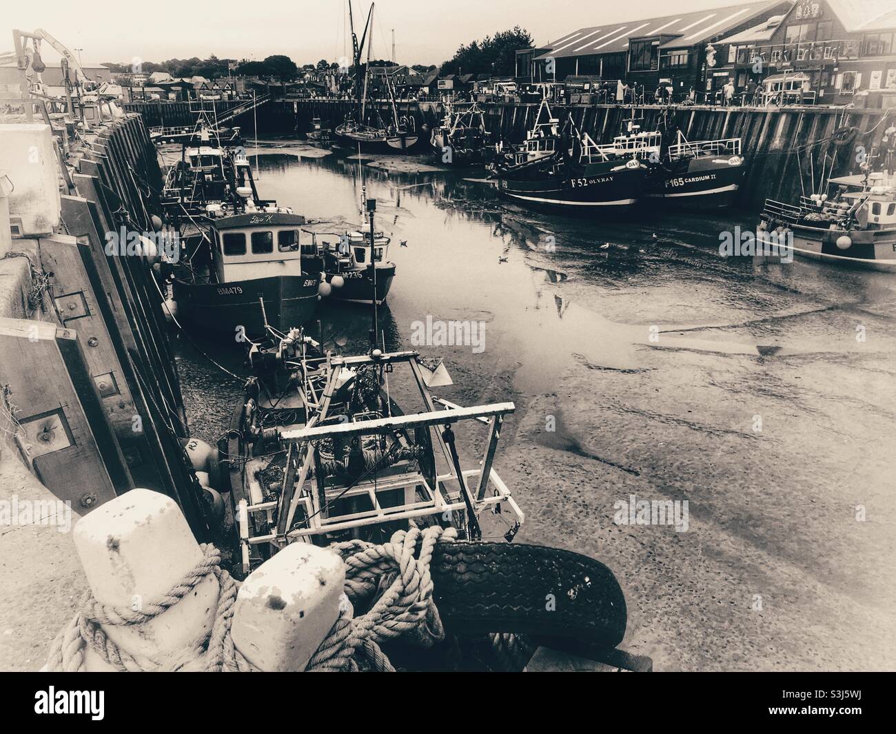 Whitstable low tide hi-res stock photography and images - Alamy