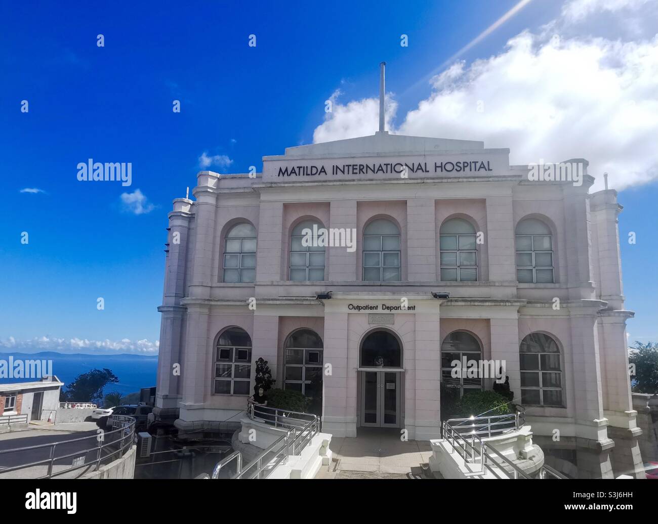 Matilda international hospital on the peak, Hong Kong Stock Photo - Alamy