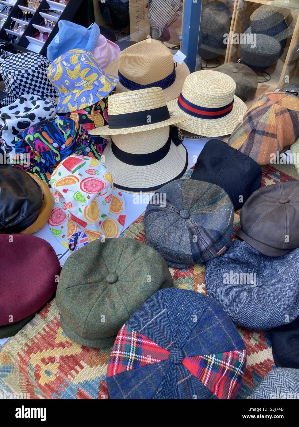 Hats colourful hi-res stock photography and images - Alamy