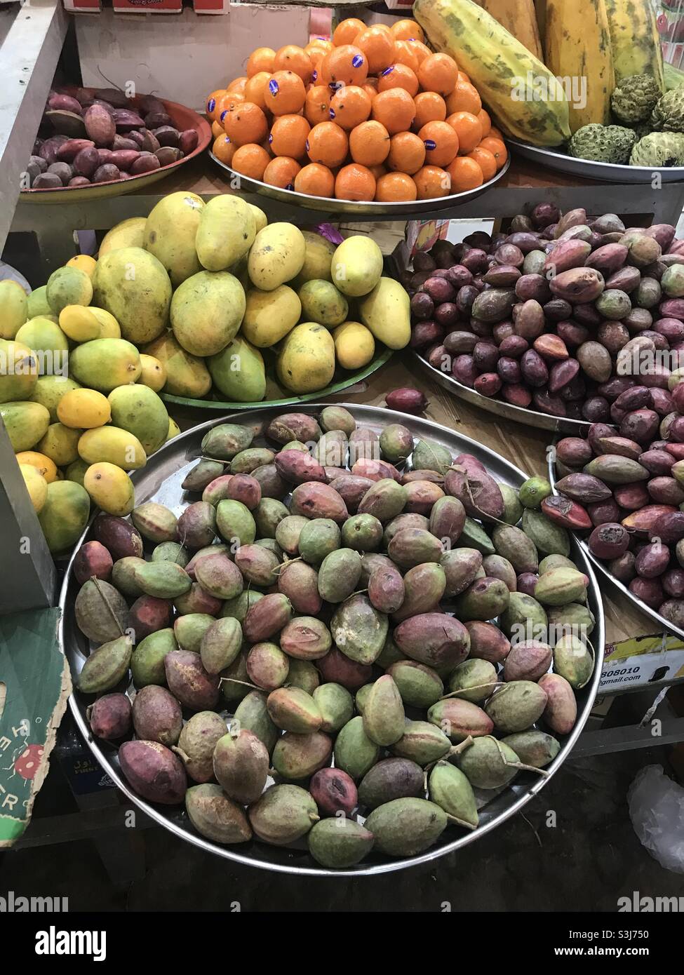 Fruits varieties from the Tropics Stock Photo - Alamy