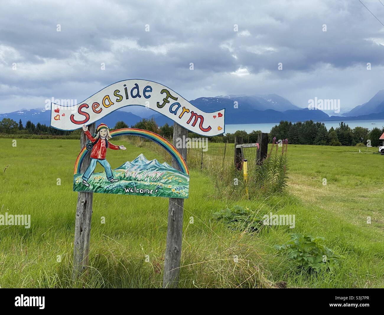 Seaside farm provides accommodations for visitors to the Kachemak bay ...
