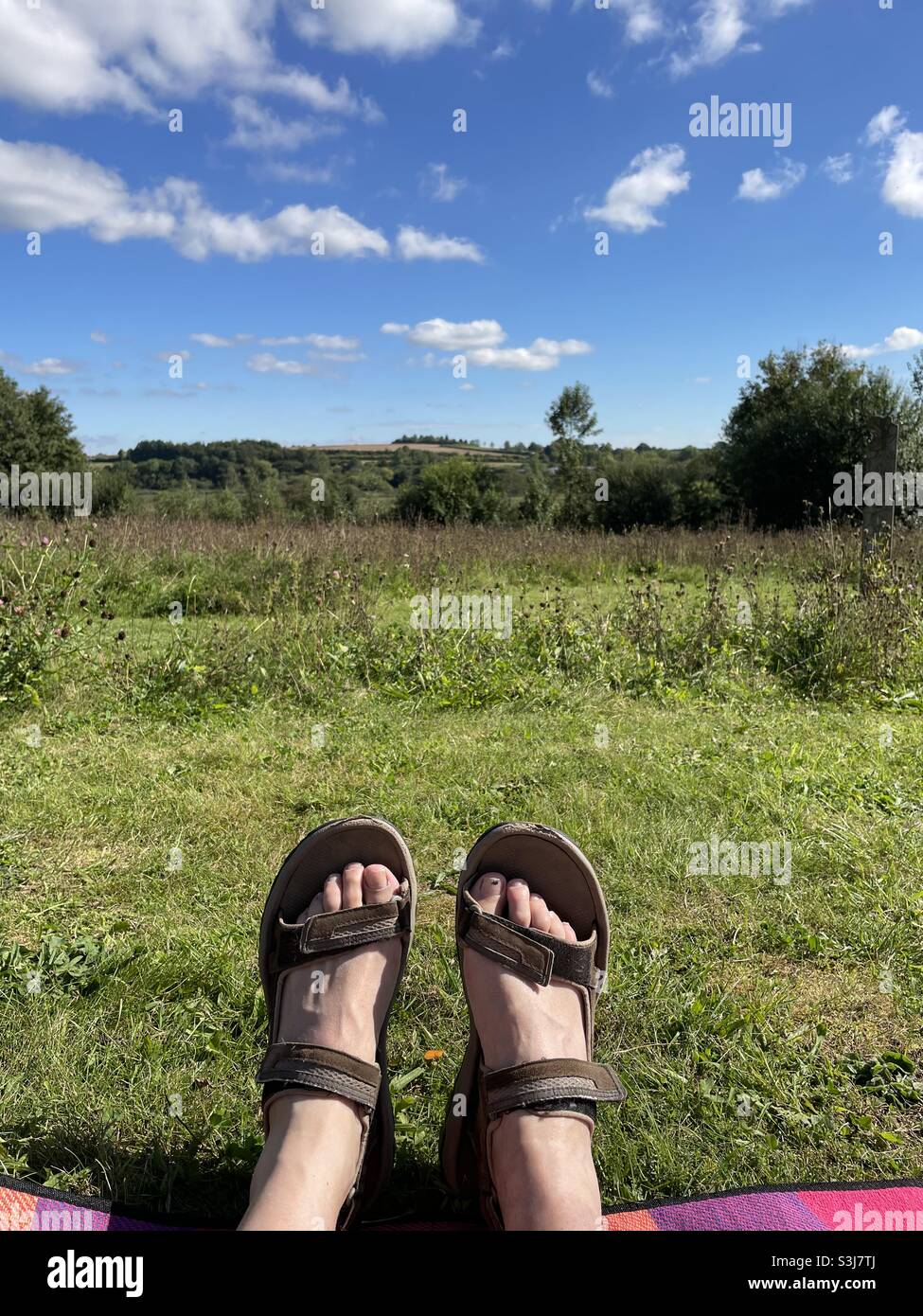 Lunch break in nature hi-res stock photography and images - Alamy