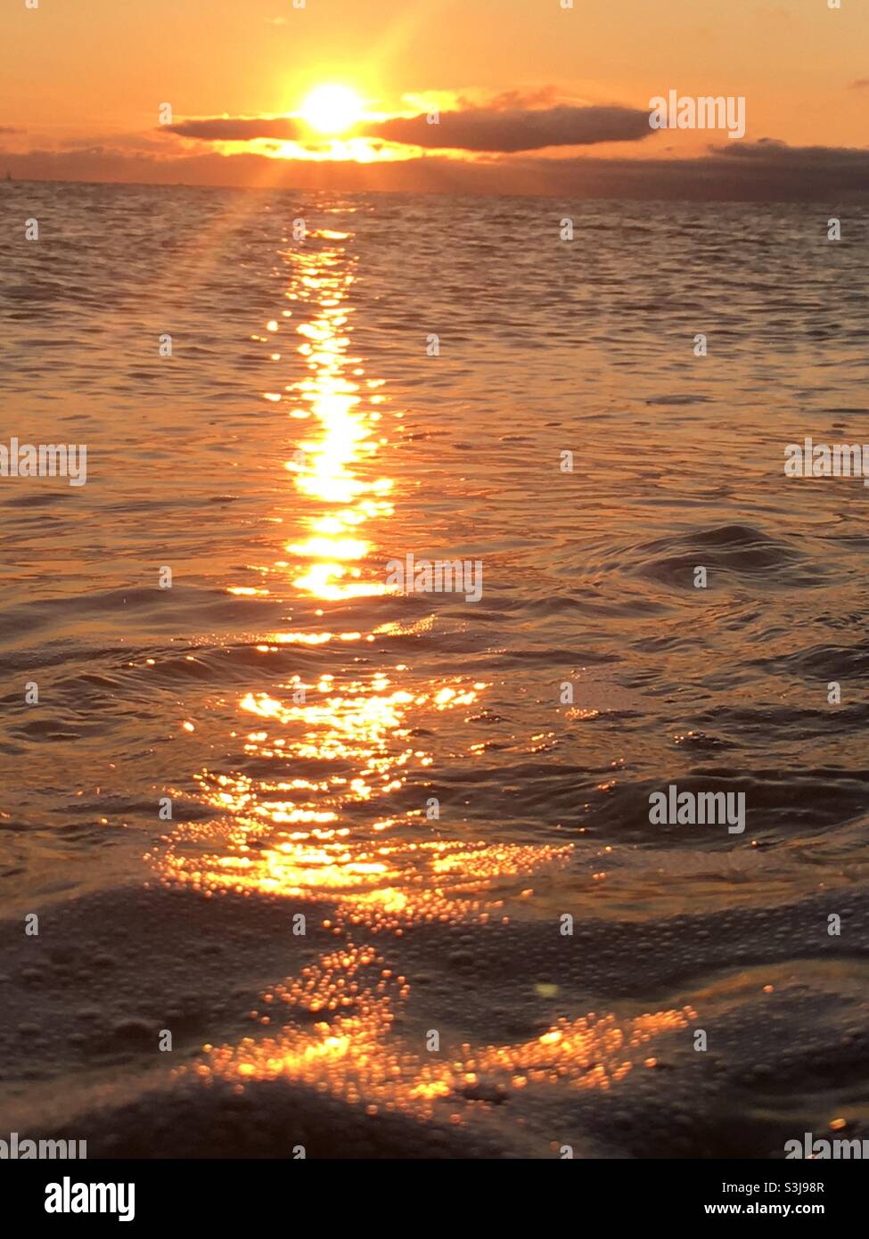 Golden, sunrise, light, gold , sea, sky, nature, morning , light ...