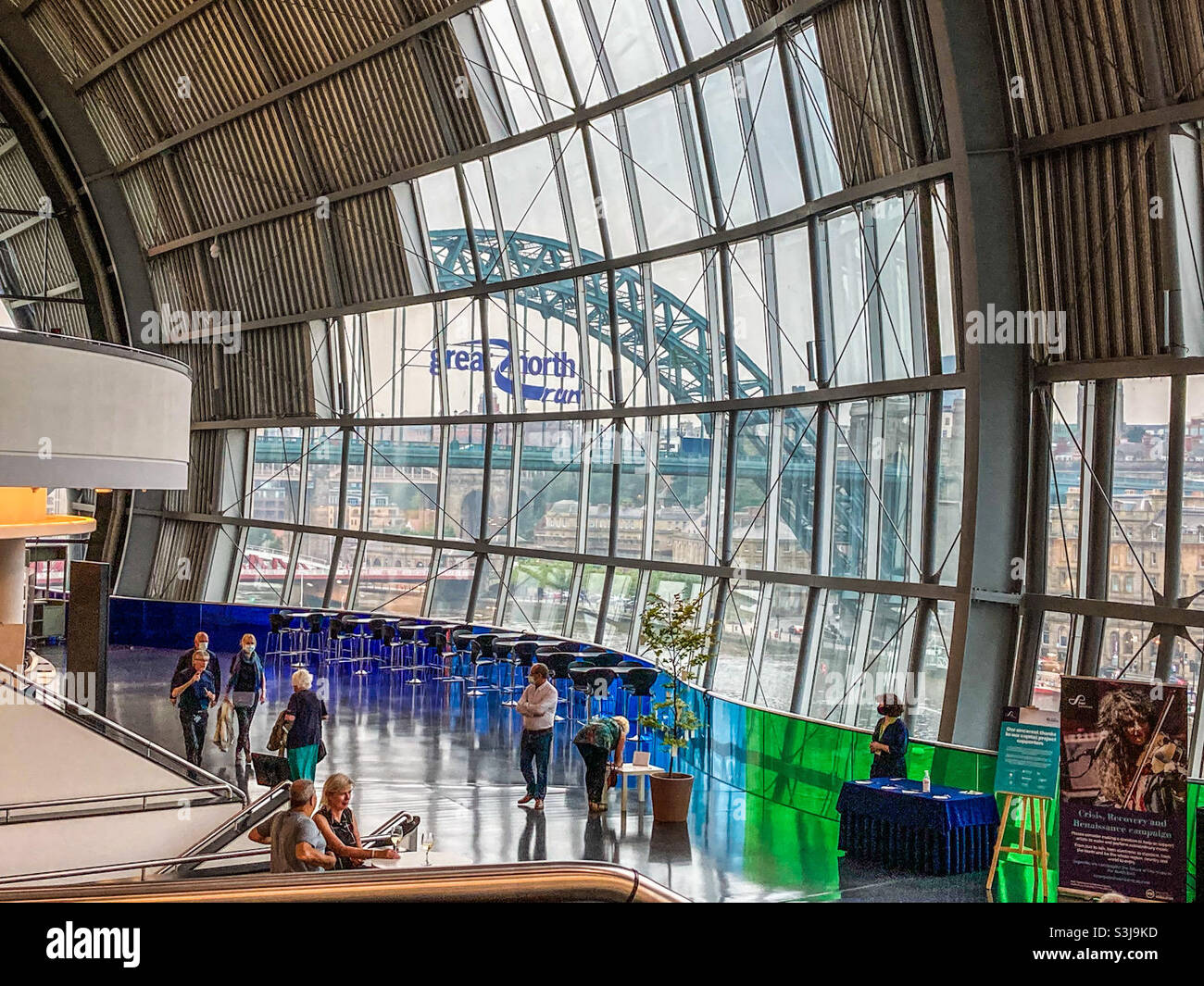 Inside The Sage, Gateshead Stock Photo - Alamy