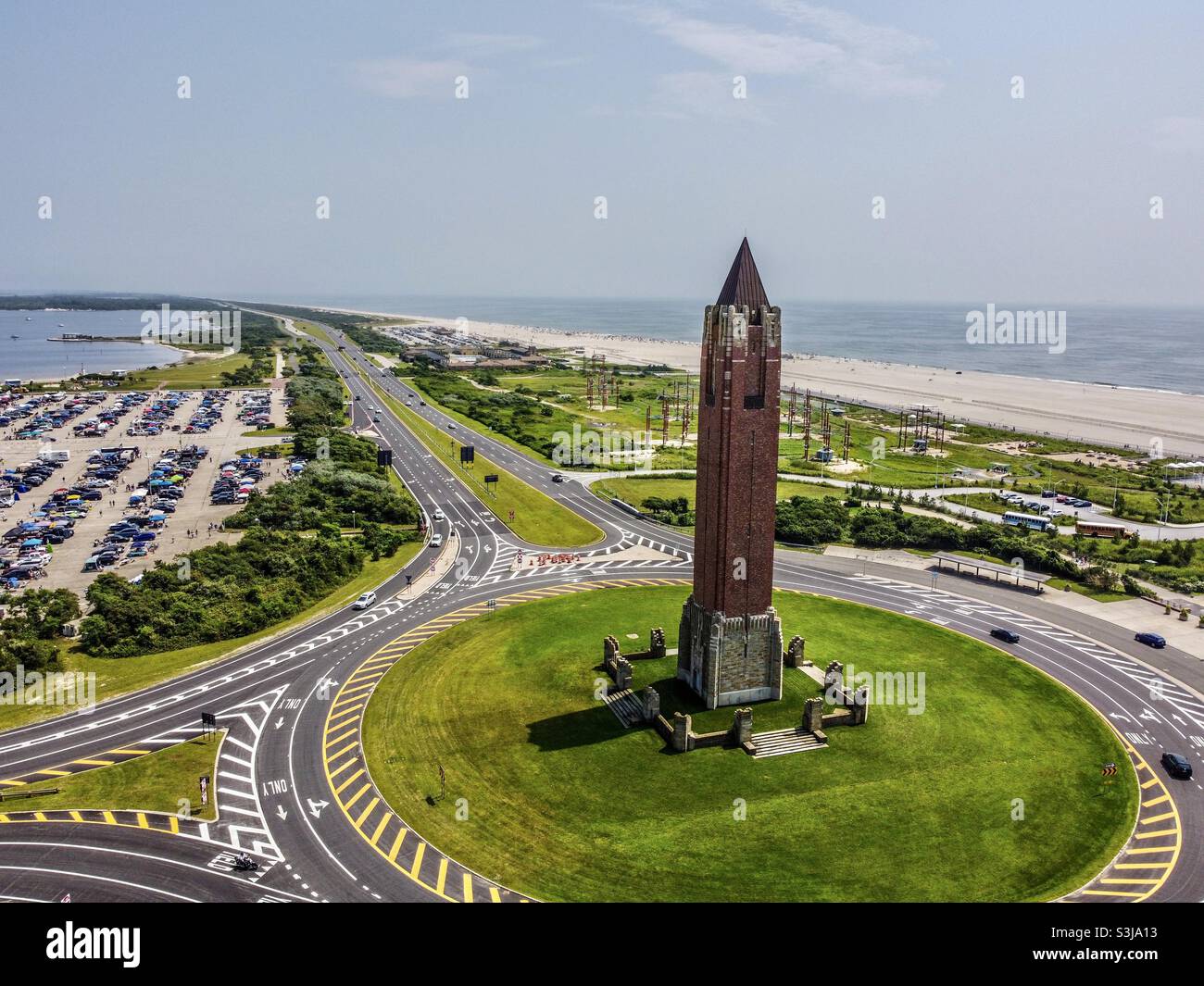 The Watertower at Jones Beach Stock Photo - Alamy