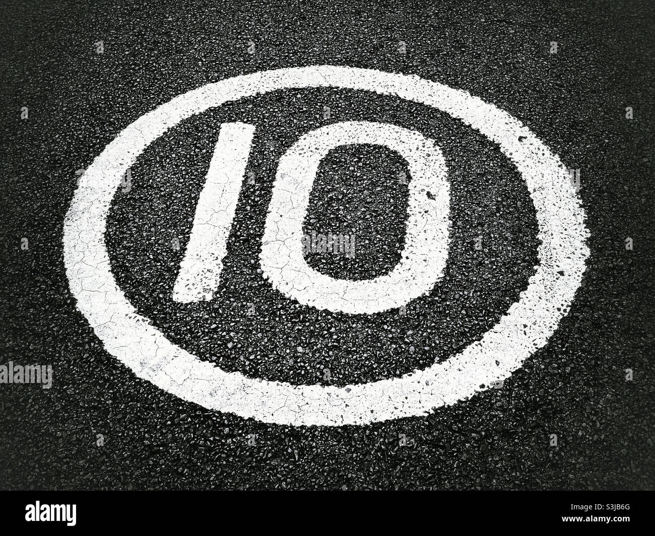 Speed limit 10. Go slow. Danger. Observe speed limit. Better to be safe ...