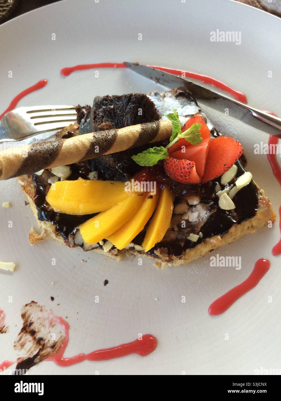 Breakfast in Indonesia Stock Photo - Alamy
