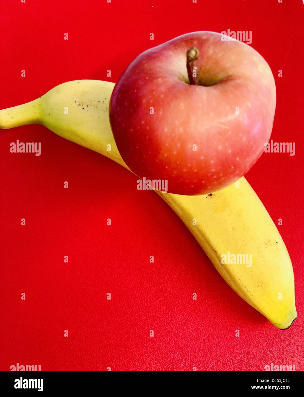 Banana apple hi-res stock photography and images - Alamy