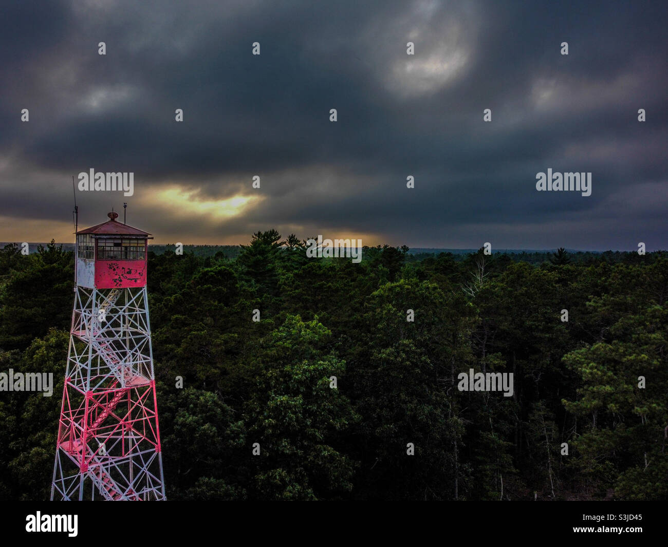 Bass river fire tower hi-res stock photography and images - Alamy