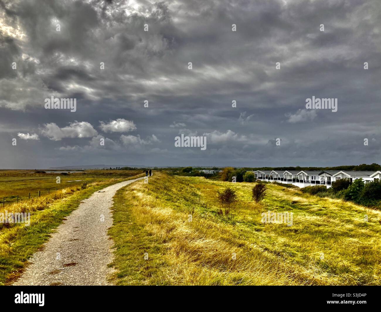 Rye harbour nature reserve path hi-res stock photography and images - Alamy