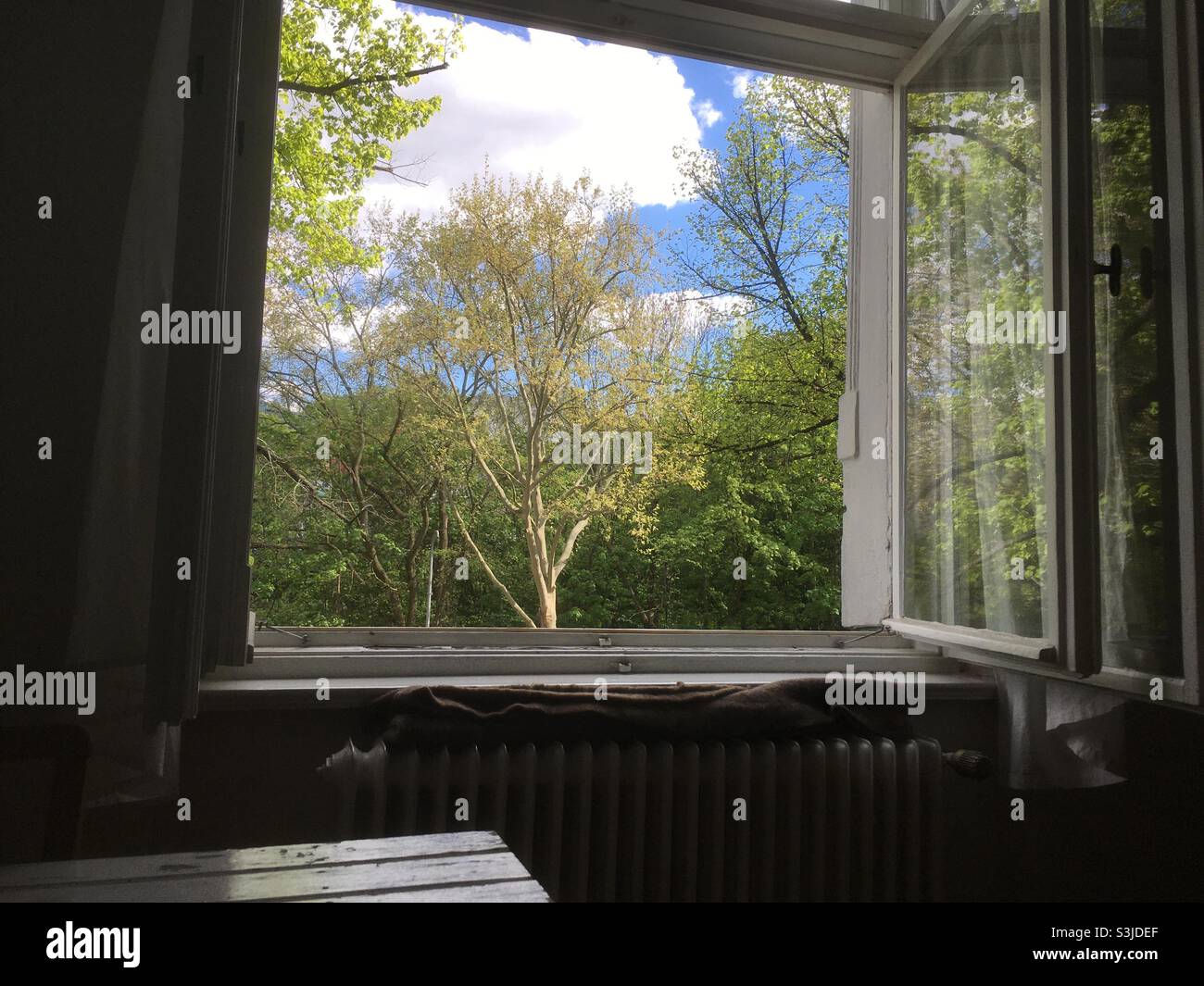 View from an apartment hi-res stock photography and images - Alamy