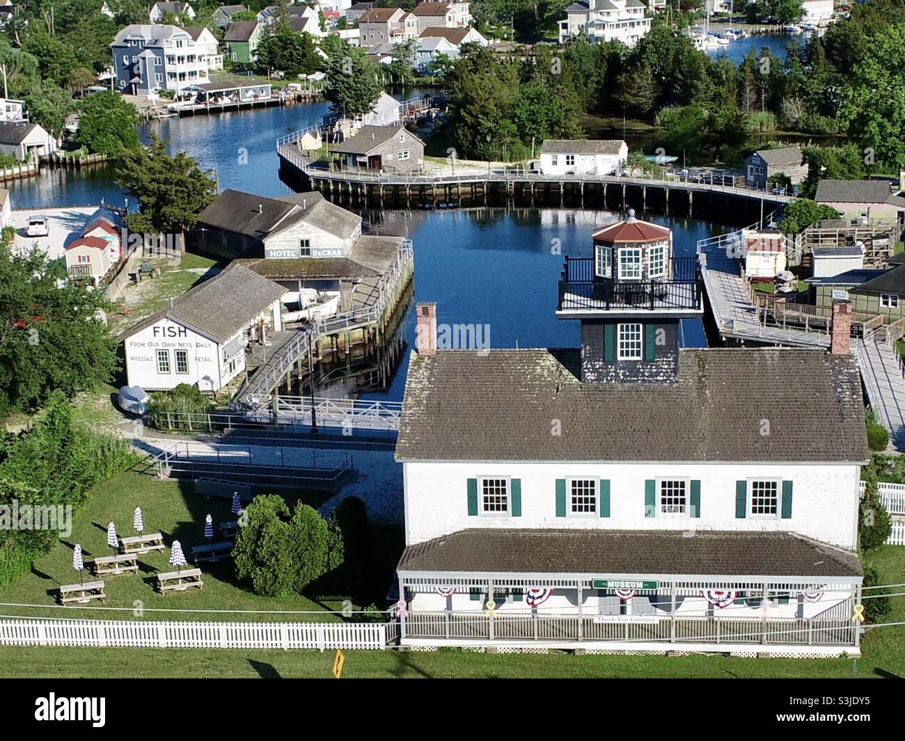 Tucker island lighthouse hi-res stock photography and images - Alamy