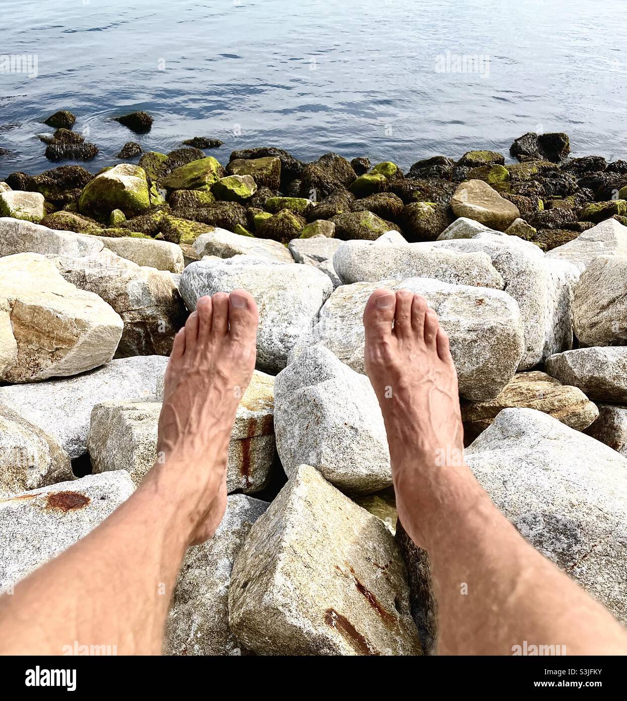 Relax after walking hi-res stock photography and images - Alamy