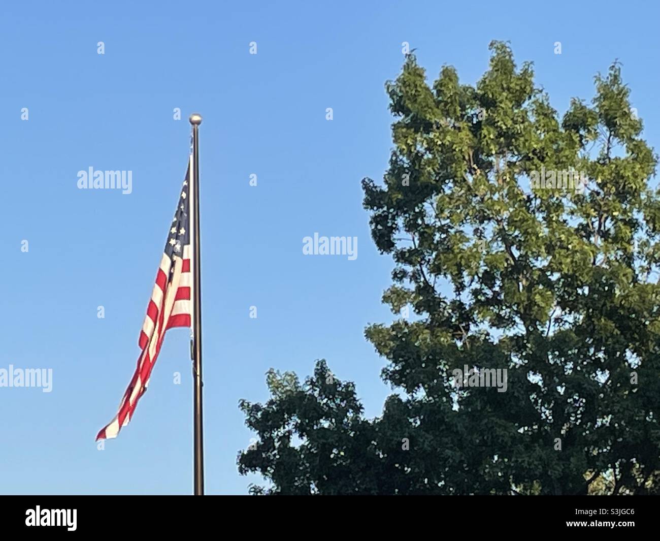 Beautiful American flag Stock Photo - Alamy