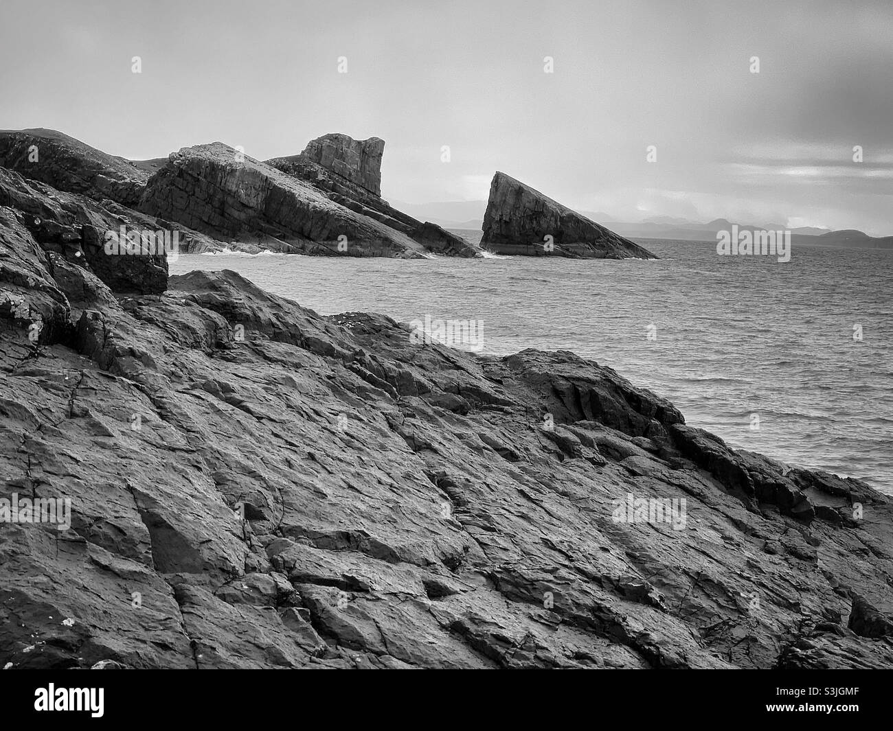 Sloping rocks hi-res stock photography and images - Alamy