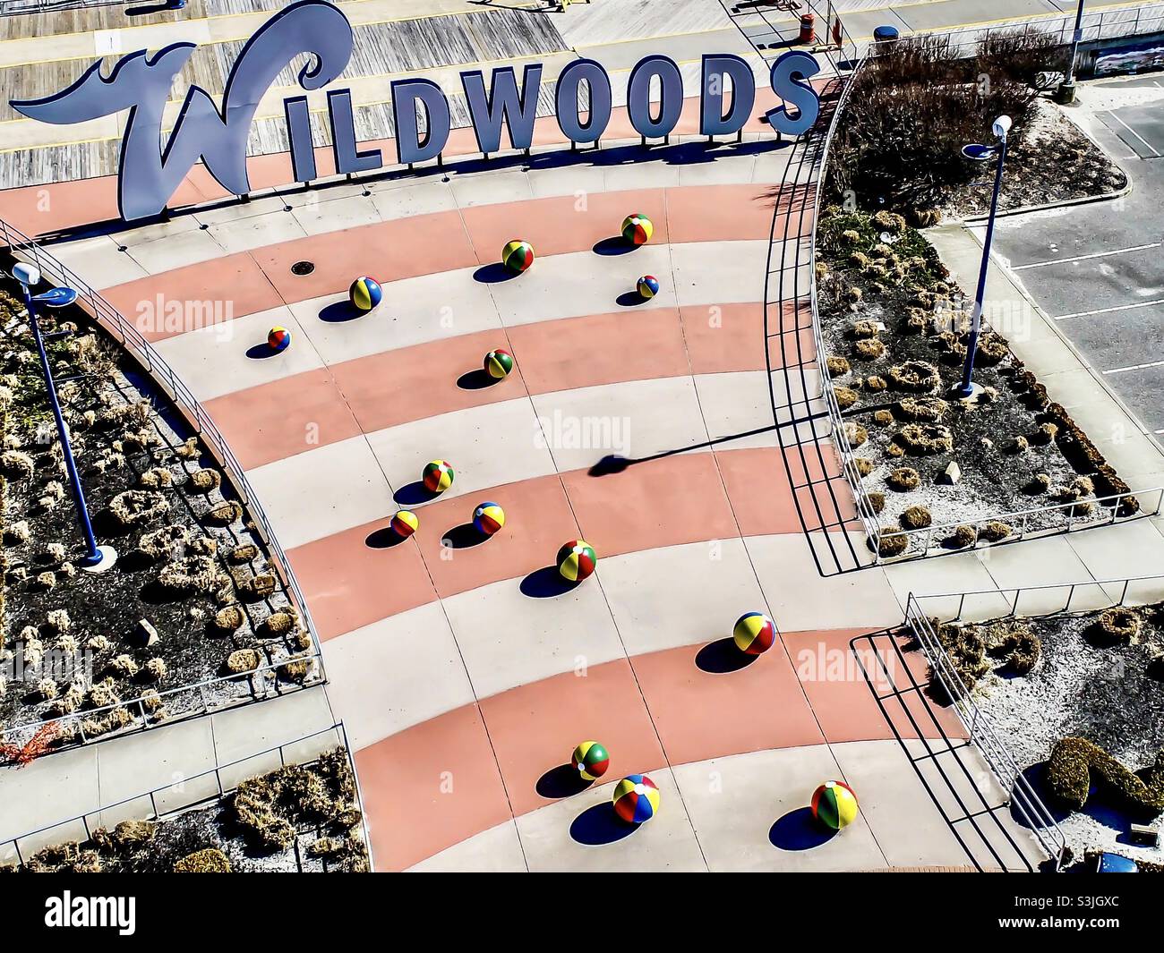 Wildwood boardwalk sign hi-res stock photography and images - Alamy