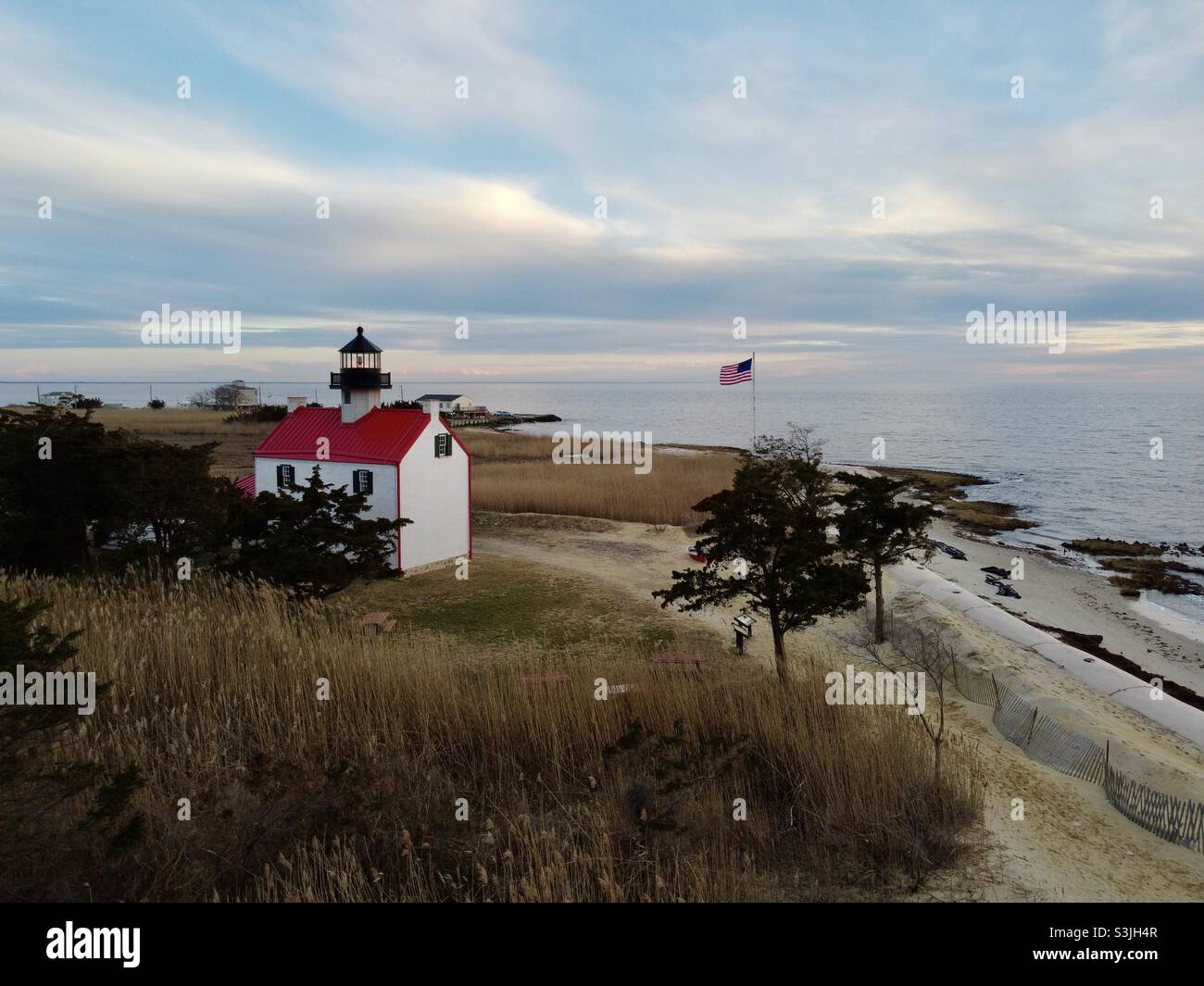 The East Point Lighthouse Stock Photo - Alamy