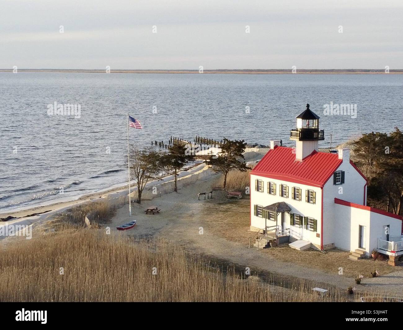 The East Point Lighthouse Stock Photo - Alamy