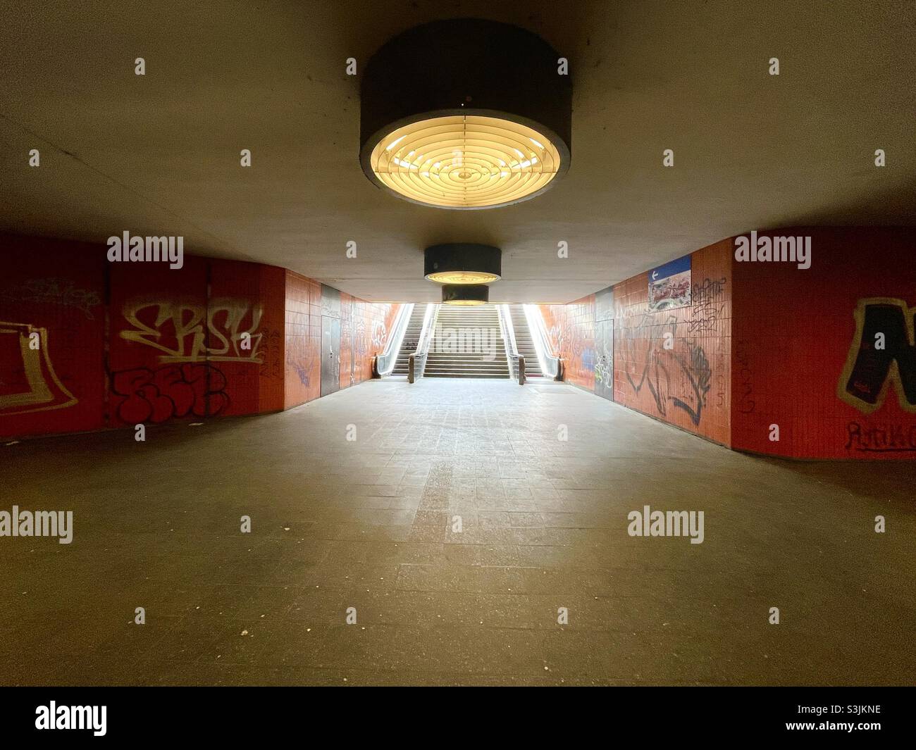 Underground walkway hi-res stock photography and images - Alamy