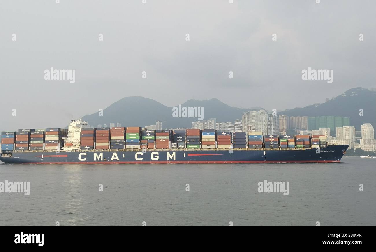 Cma cgm shipping line hi-res stock photography and images - Alamy
