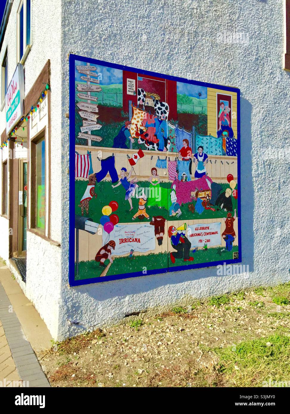 Downtown irricana hi-res stock photography and images - Alamy