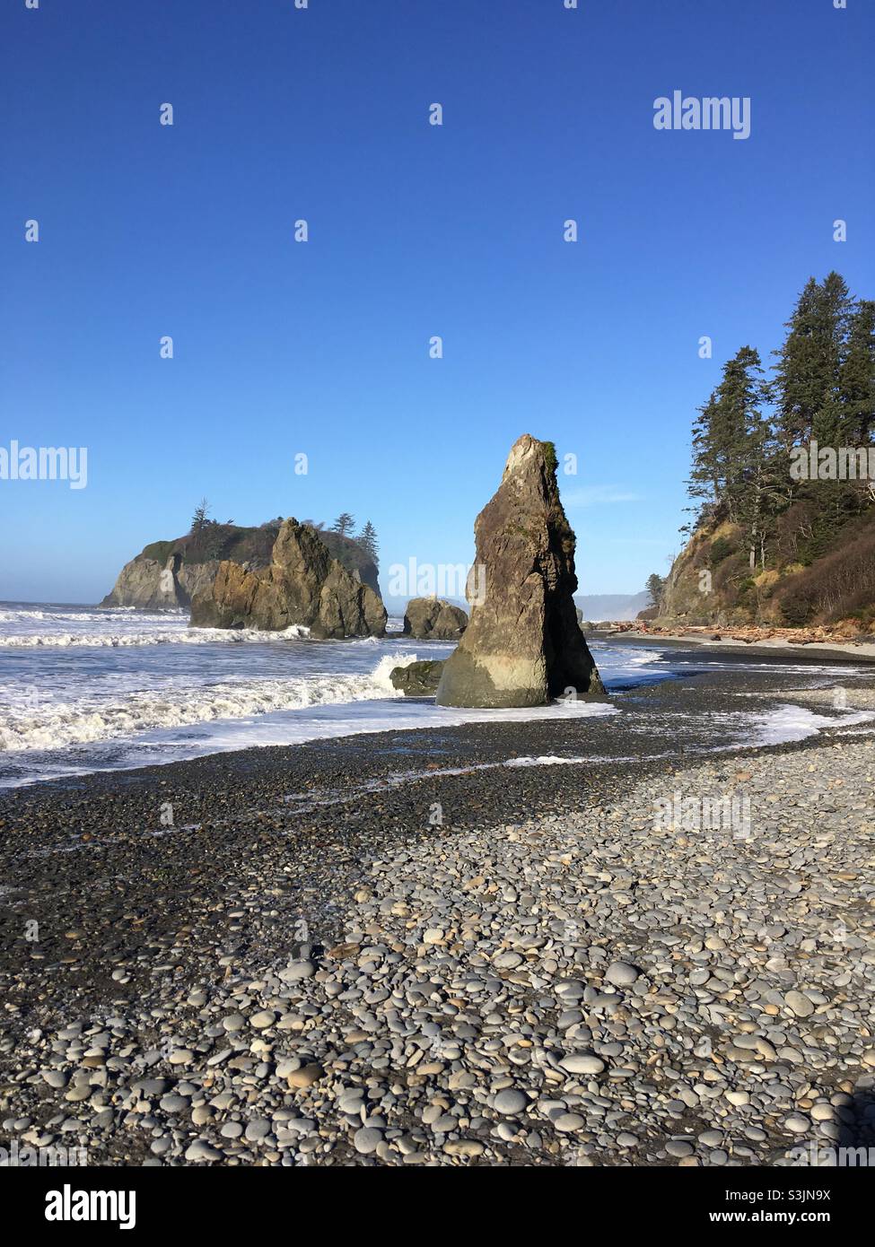 Ruby Beach Olympic National Park Washington Stock Photo - Alamy