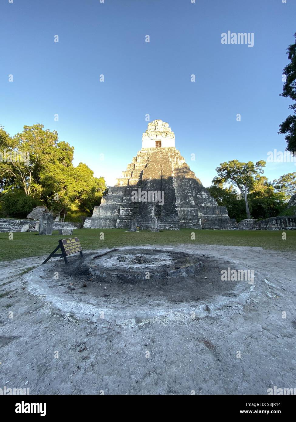 Mayan temple at Tikal, Guatemala Stock Photo - Alamy