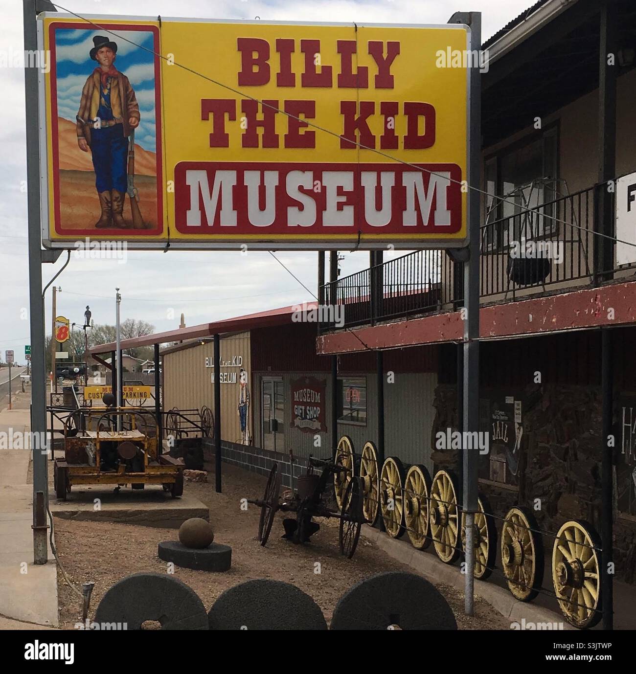 Billy the Kid Museum, Ft Sumner, New Mexico Stock Photo - Alamy