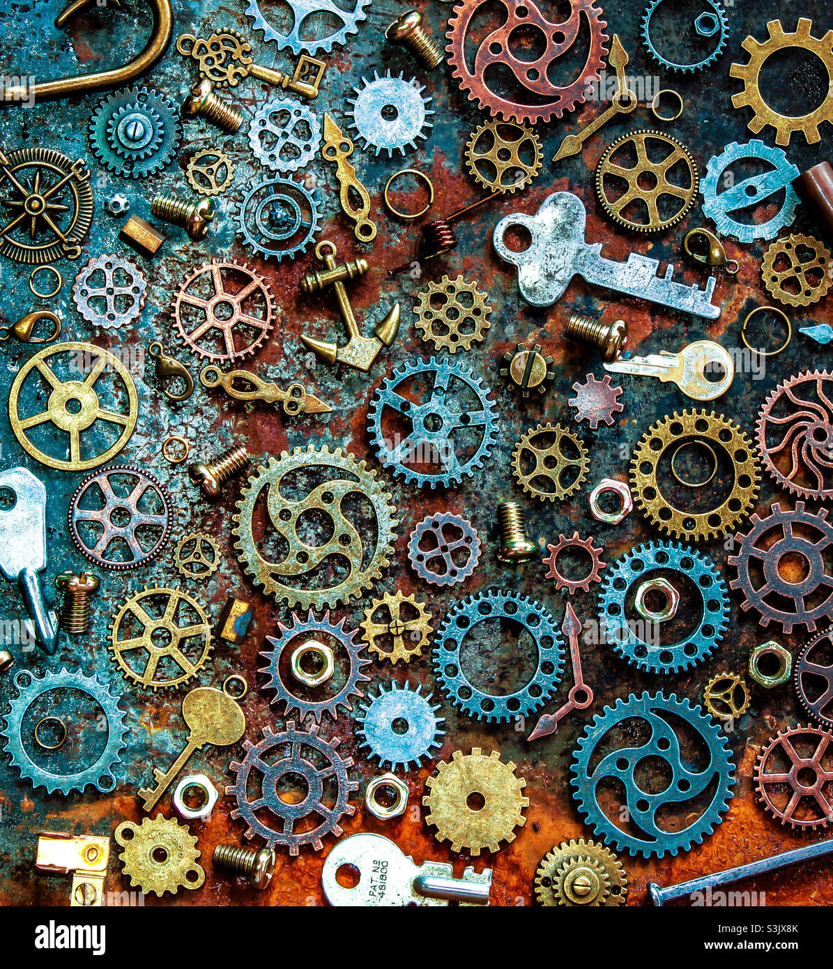 Cogs nuts and bolts hi-res stock photography and images - Alamy