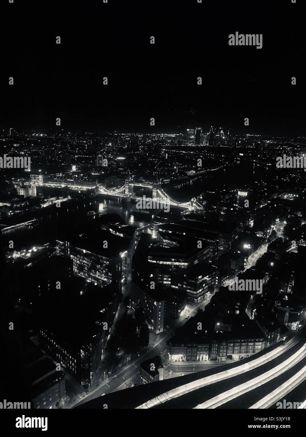 Night view from the shard hi-res stock photography and images - Alamy