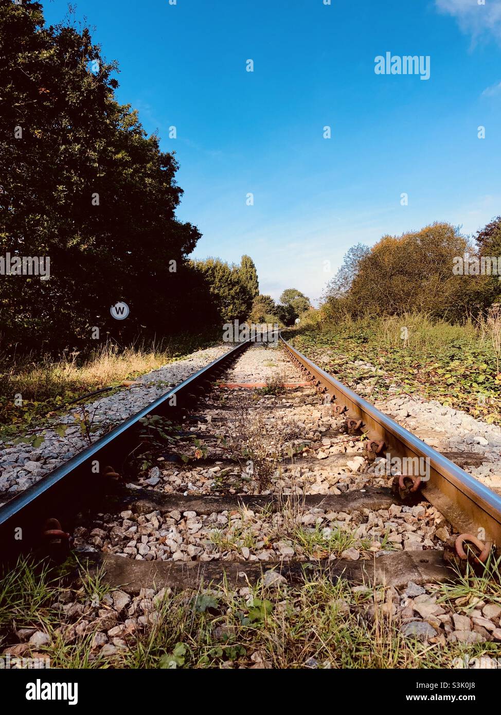Rail tracks hi-res stock photography and images - Alamy