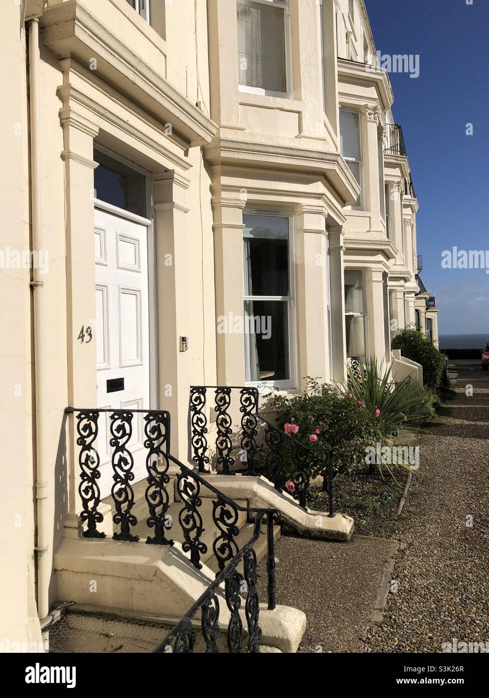 Victorian terrace of grand houses Stock Photo - Alamy