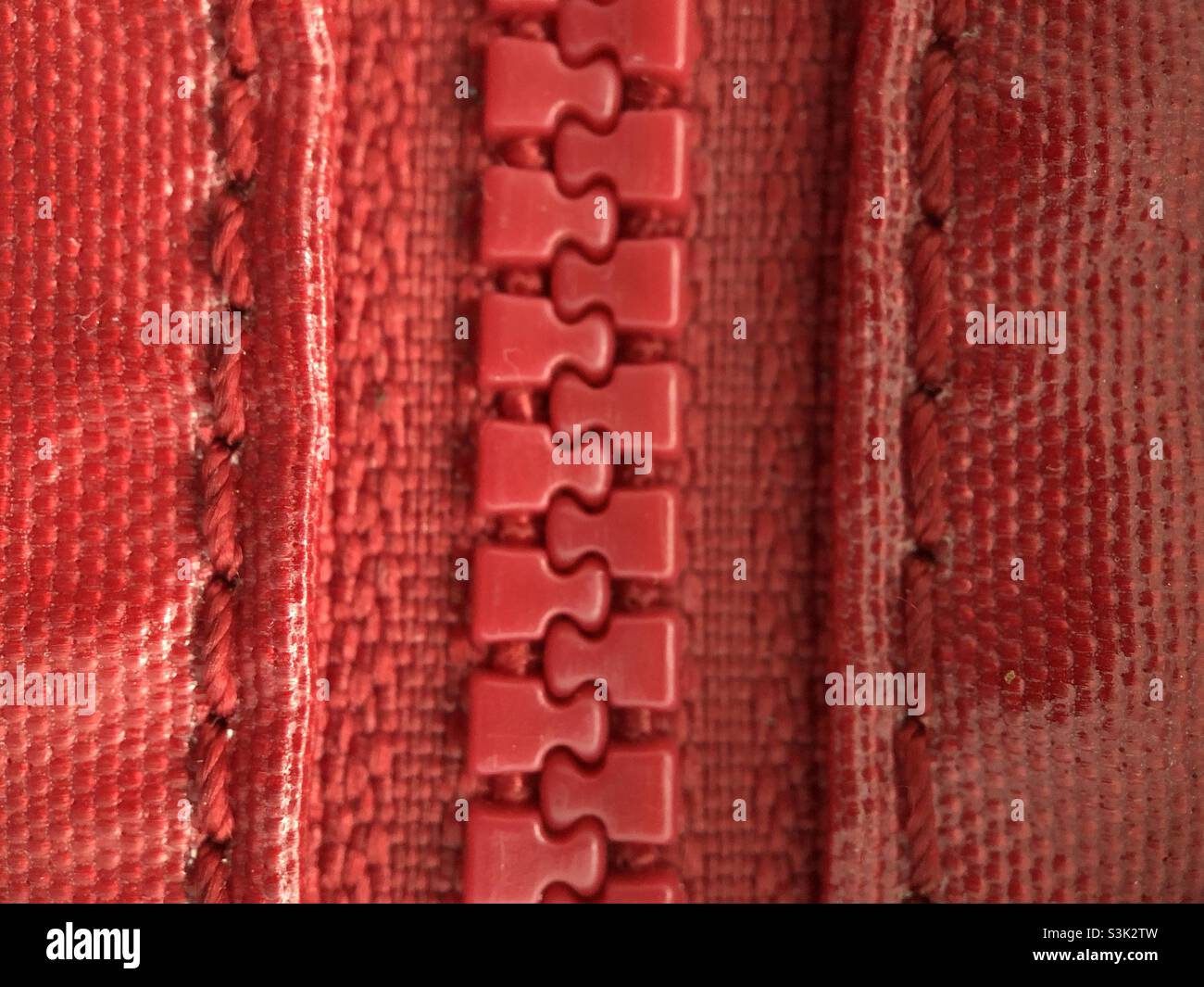 Zipper teeth hi-res stock photography and images - Alamy