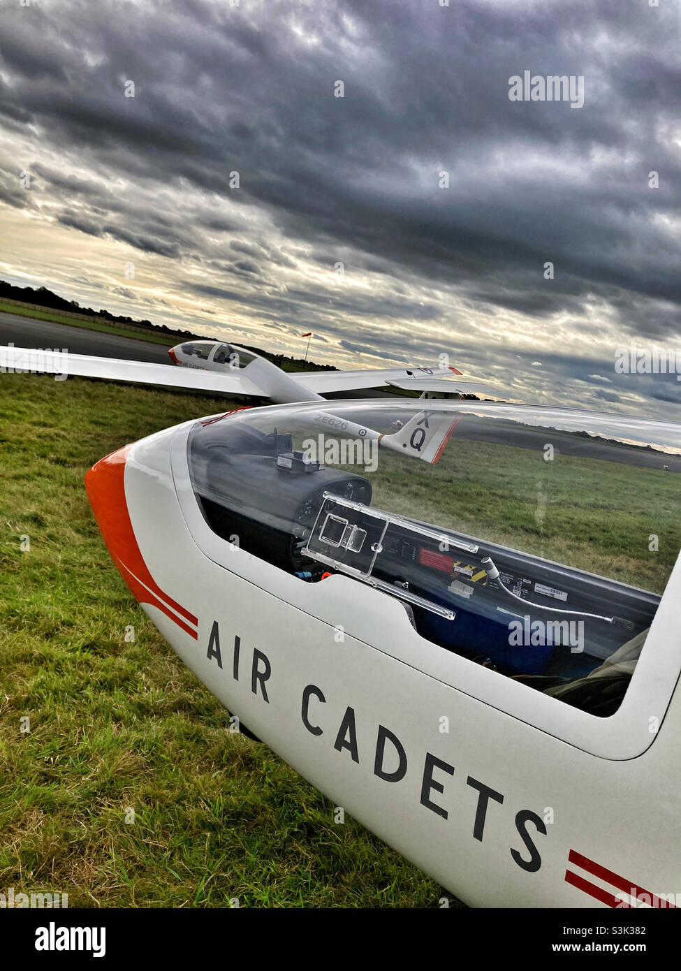 Air Cadet Viking T1 gliders at RAF Topcliffe Stock Photo - Alamy