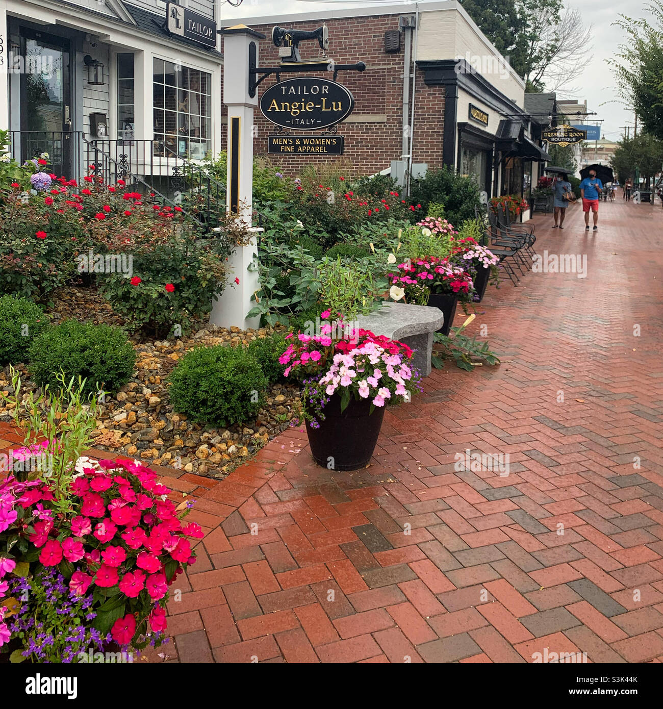 Downtown, Madison, New Haven County, Connecticut, United States Stock ...