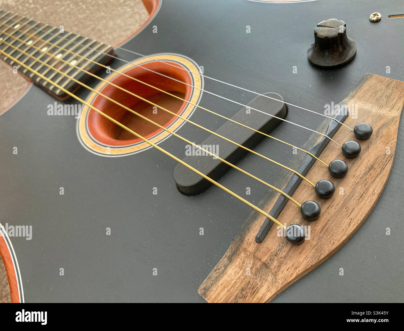 Fender Acoustasonic Stratocaster guitar Stock Photo - Alamy
