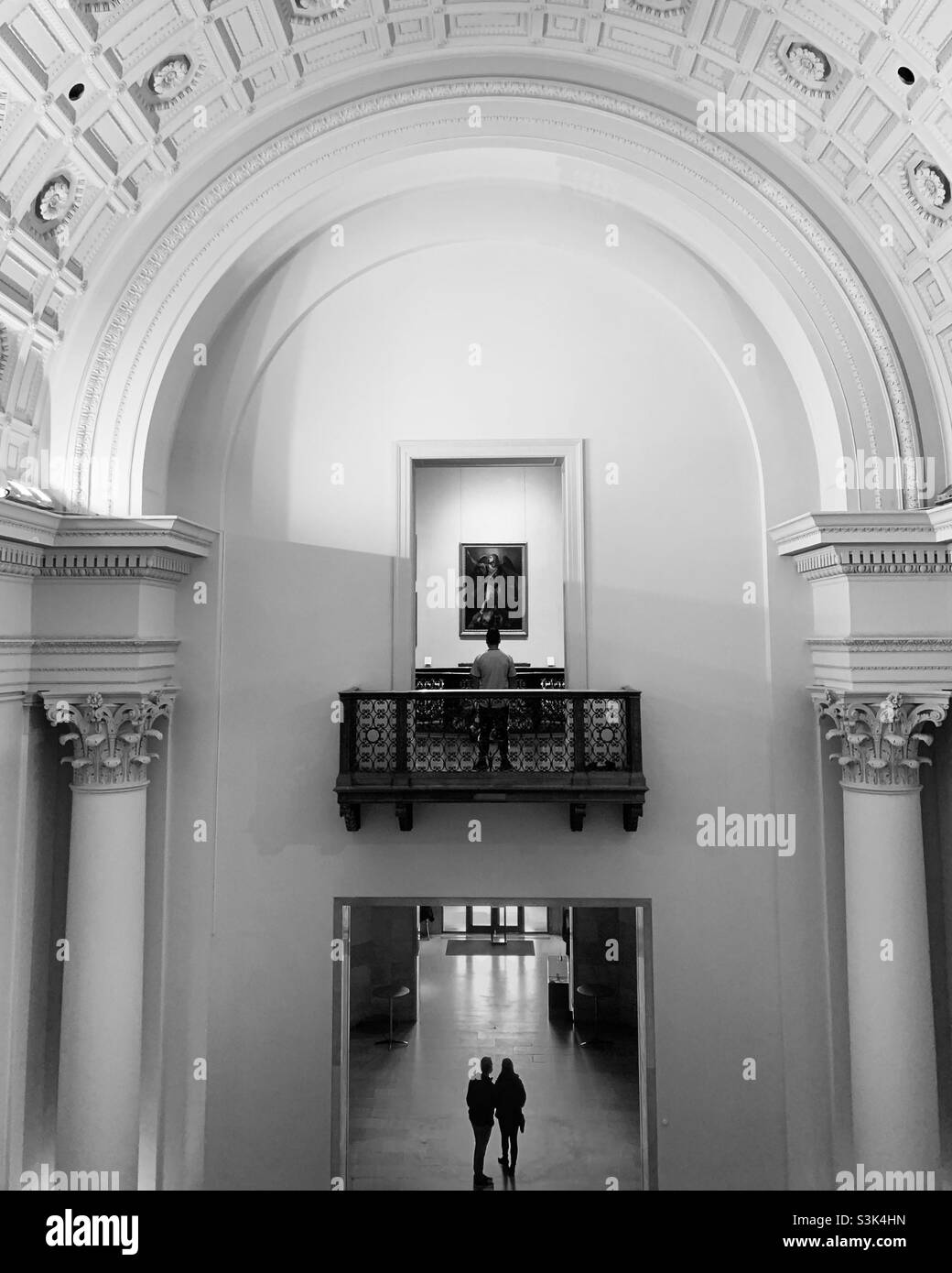 The museum of the black and white smartphone stock photos - Alamy