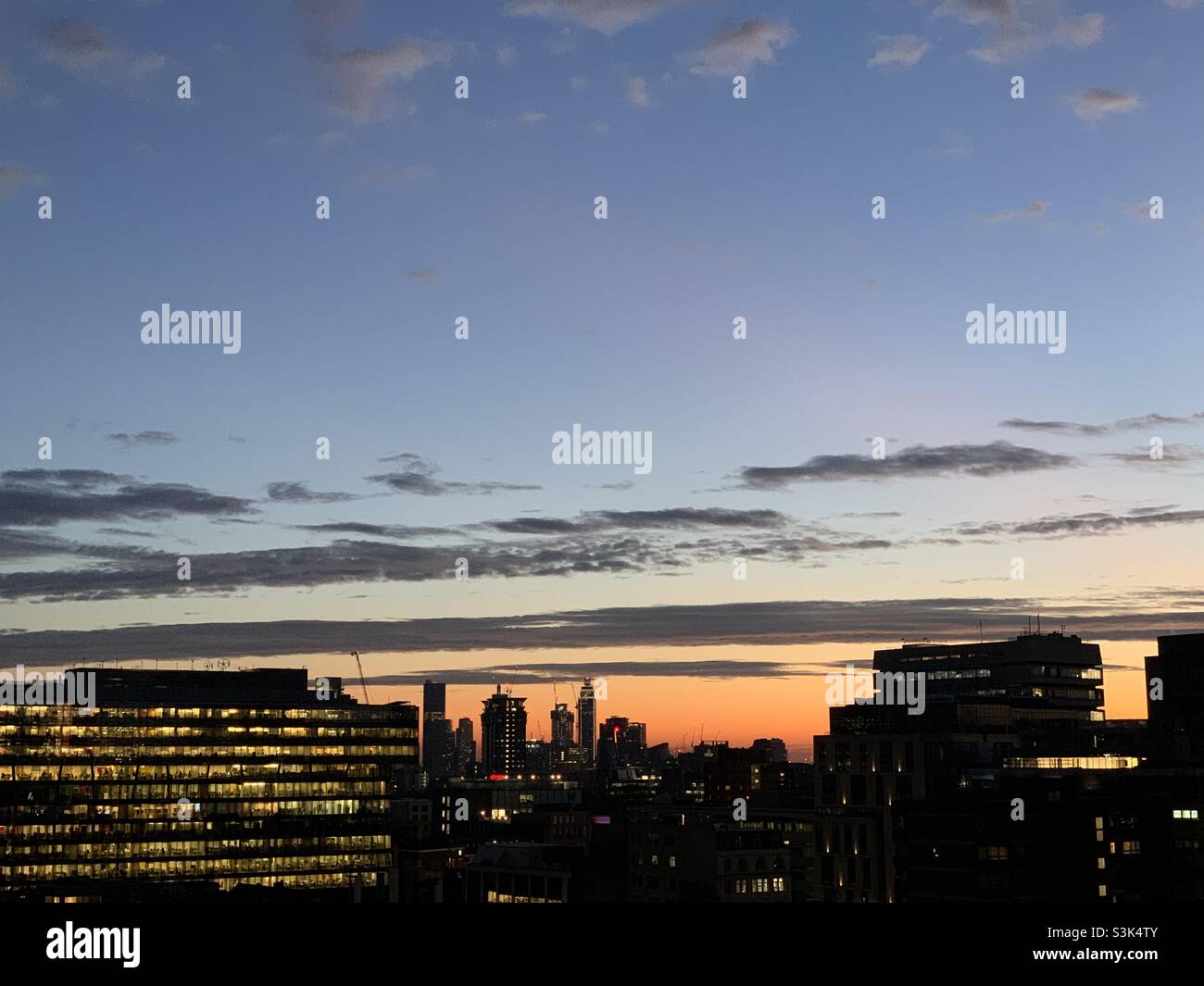 London southbank at sunset hi-res stock photography and images - Alamy