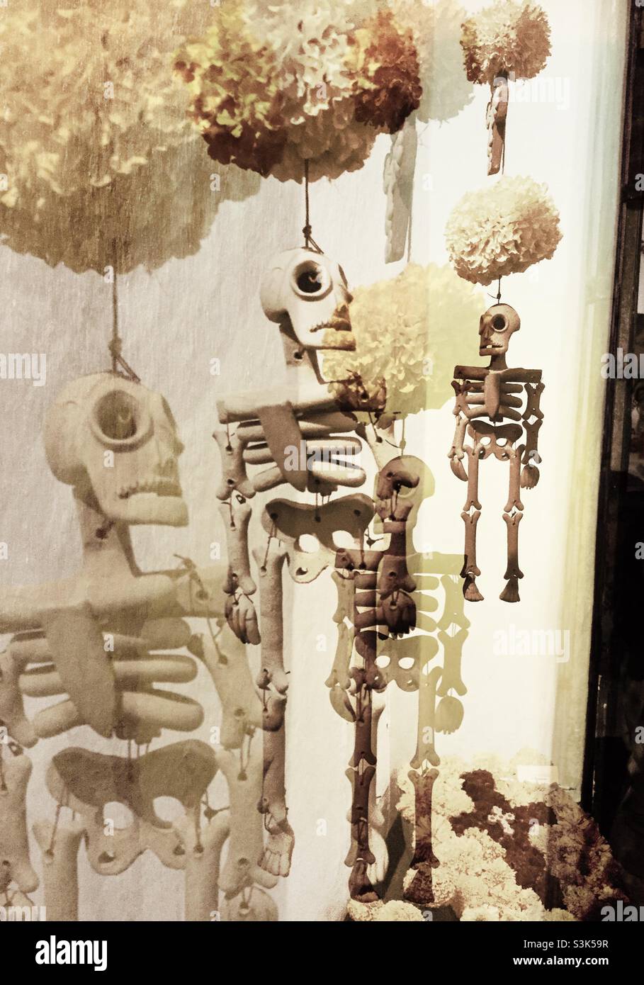 Skeleton, Dia de Los Muertos, Oaxaca, Mexico Stock Photo - Alamy