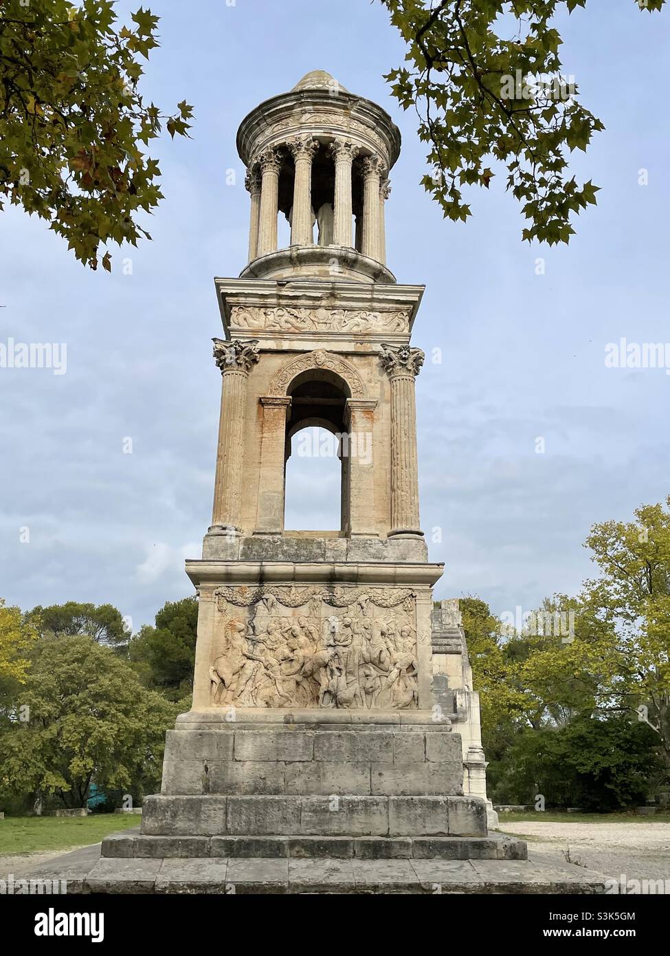 Mausoleum glanum hi-res stock photography and images - Alamy